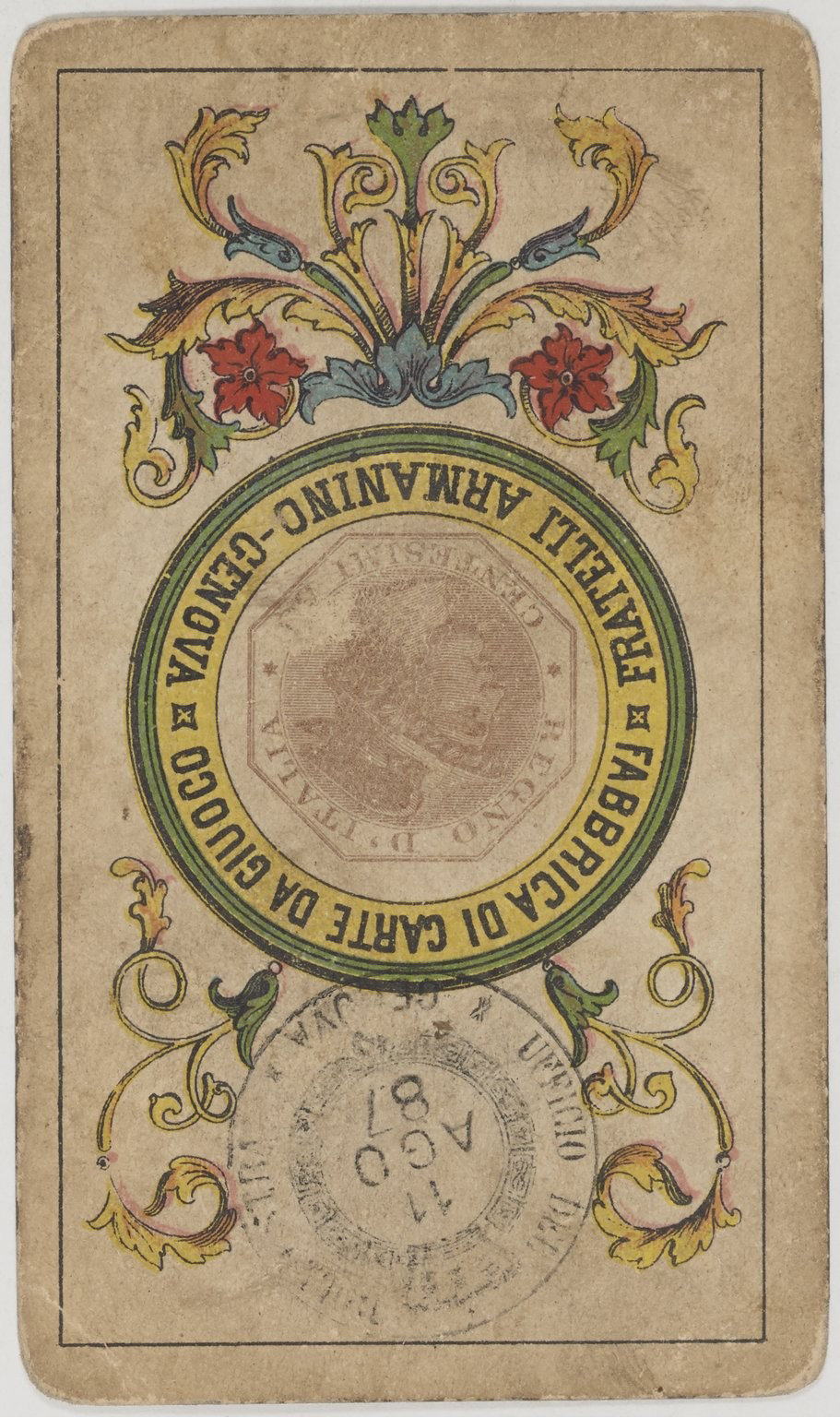 Della Rocca (Tarot Piémontais) – École Kevin Meunier